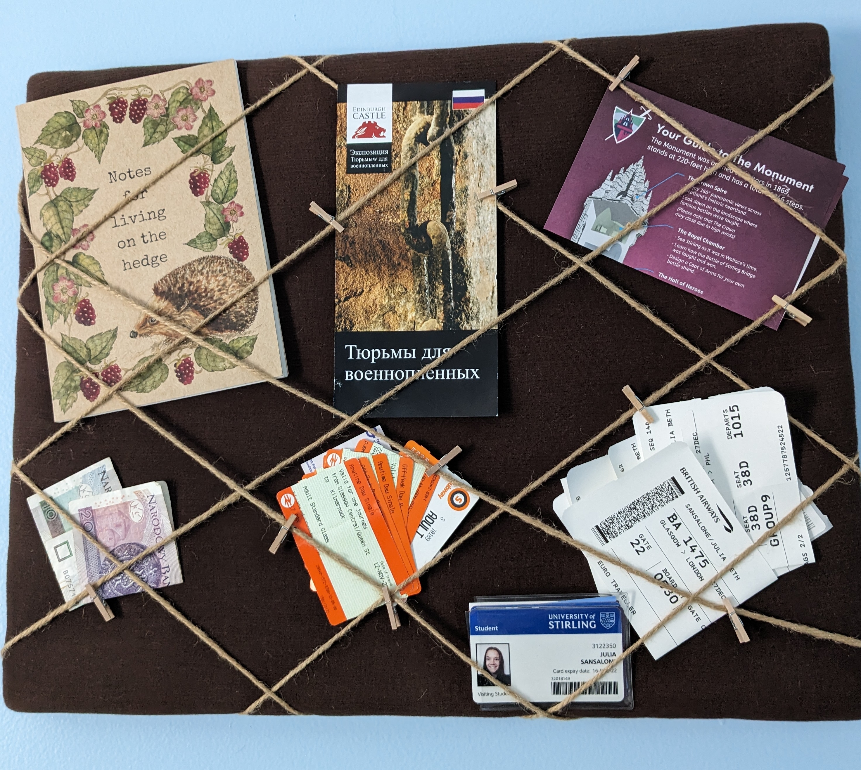 ~DIY travel board~ – JulesRunInLife
